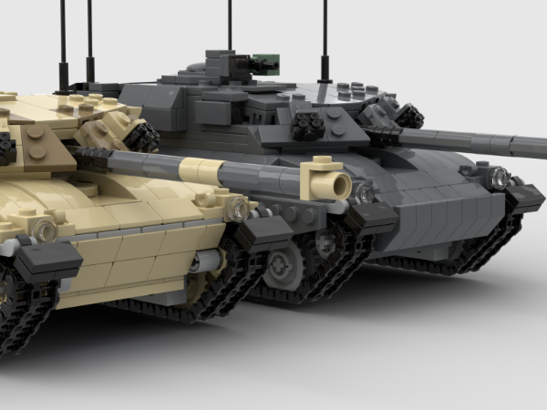 LEGO MOC Challenger 1 MBT by simonelovisa01 | Rebrickable - Build with LEGO