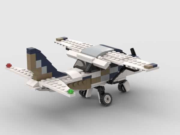 LEGO MOC Cessna 172 by ThatPilotBoy | Rebrickable - Build with LEGO