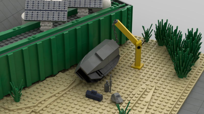 LEGO MOC Floodway by Futurism_Lego | Rebrickable - Build with LEGO