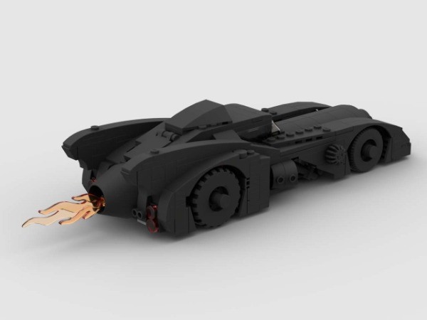 LEGO MOC batmobile 2023 alternative color by PezzidiLego | Rebrickable ...