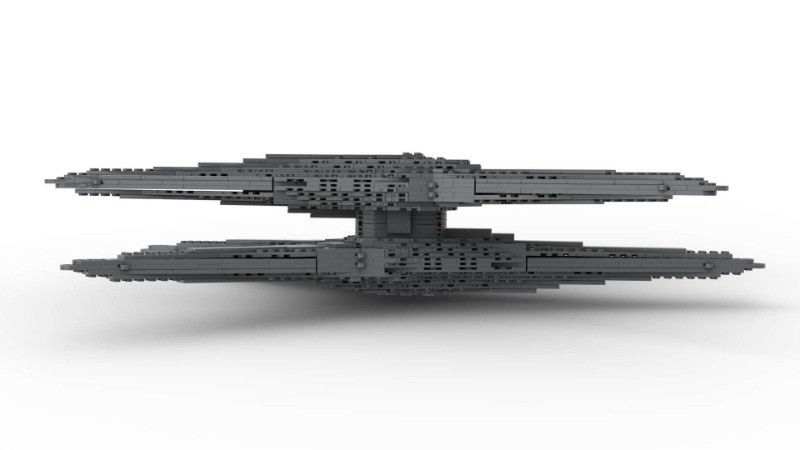 LEGO MOC-199044 Cylon Basestar (Modern) - UCS Scale - Battlestar ...