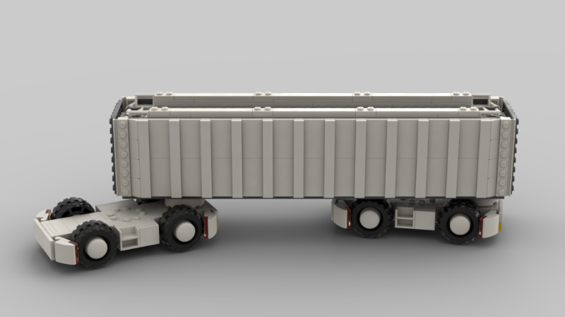 LEGO MOC Futuristic Autonomous Cargo Truck by Futurism_Lego ...