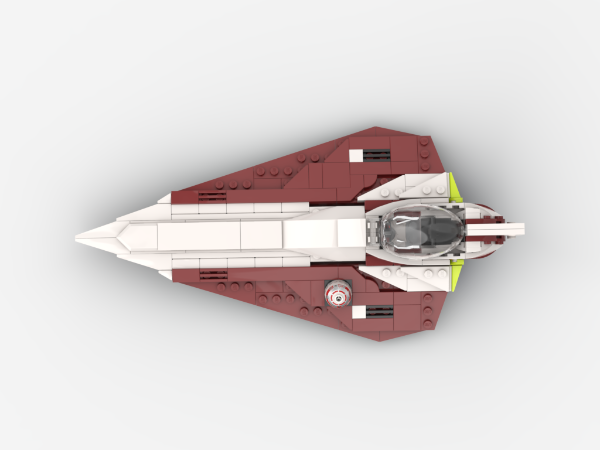 LEGO MOC Obi Wan's Delta 7 Aethersprite (75333 Mod) by Zorrodahousecat ...