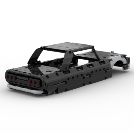 LEGO MOC Lowrider car body by lego_xtremcar | Rebrickable - Build with LEGO