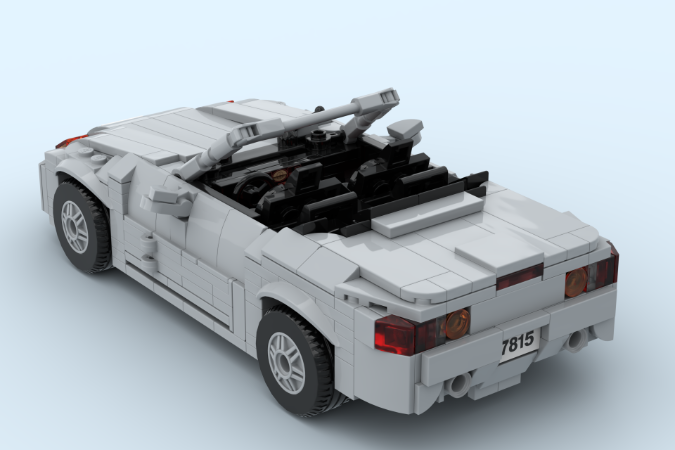 LEGO MOC Honda S2000 by tomtoms_design | Rebrickable - Build with LEGO