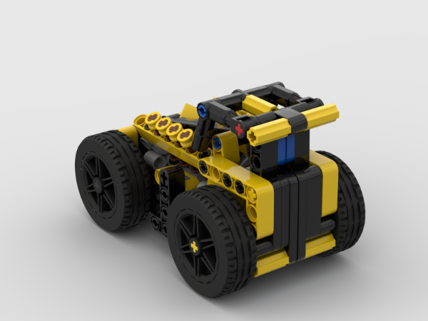 LEGO MOC Tractor by ahsas5726 | Rebrickable - Build with LEGO