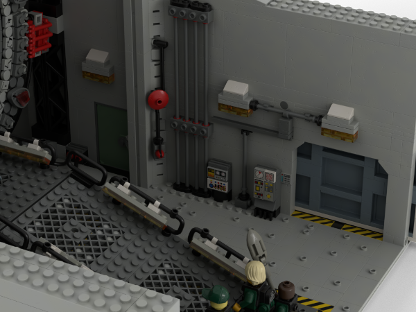 LEGO MOC Stargate SGC Gateroom by Kuki | Rebrickable - Build with LEGO