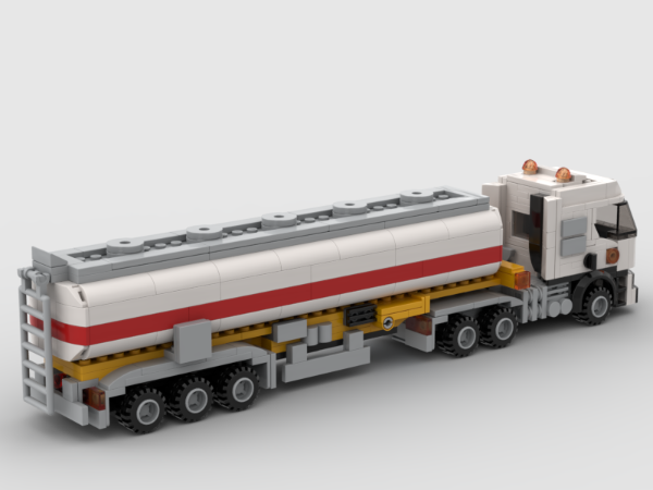 LEGO MOC Oil tank truck by ZPC | Rebrickable - Build with LEGO