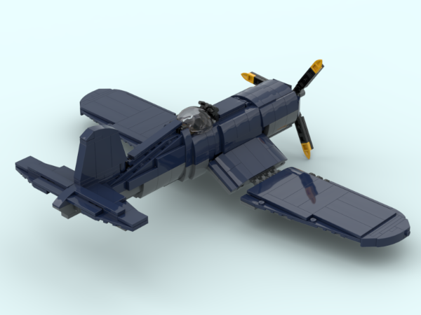LEGO MOC F4U-1D Corsair by Trexrocks | Rebrickable - Build with LEGO