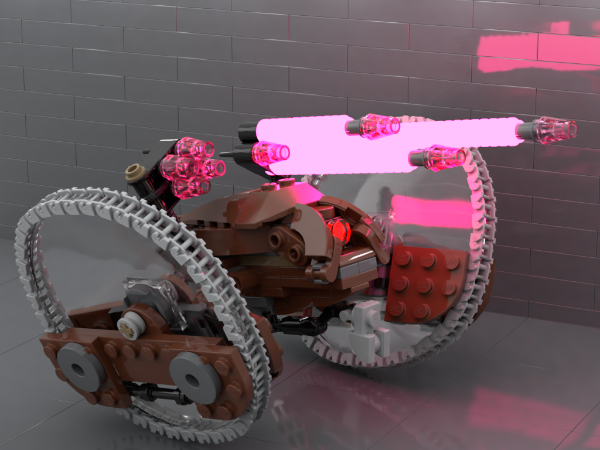 LEGO MOC IG-227 Hailfire Droid by OrchardBuilds | Rebrickable - Build ...