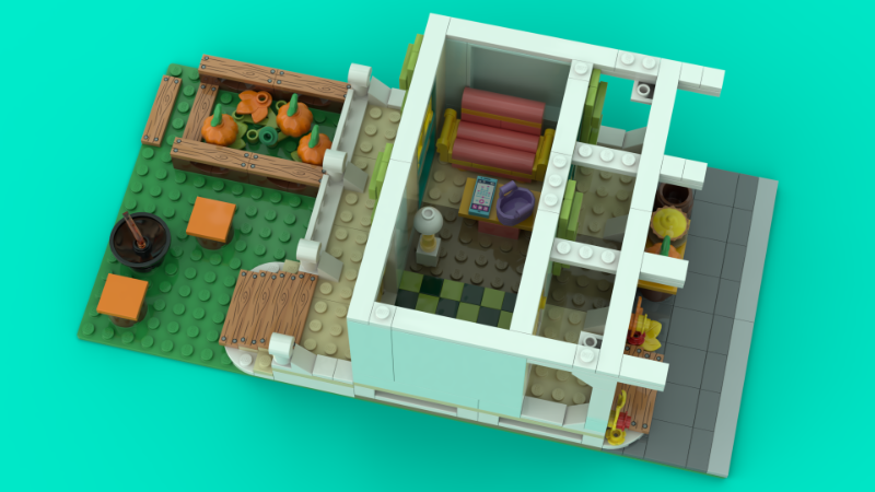 LEGO MOC Autumn Apartment Modular Building by lego_modular_building ...