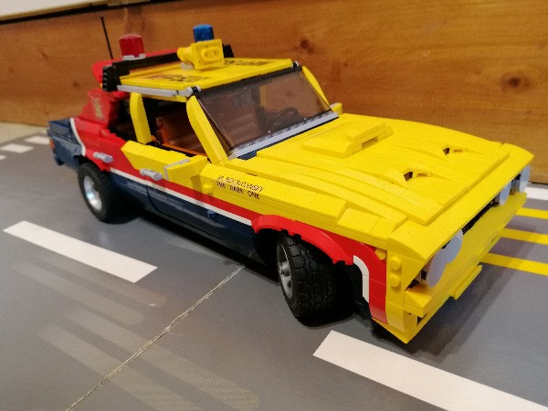 LEGO MOC Mad Max Yellow Interceptor by Mr.Platinum | Rebrickable ...