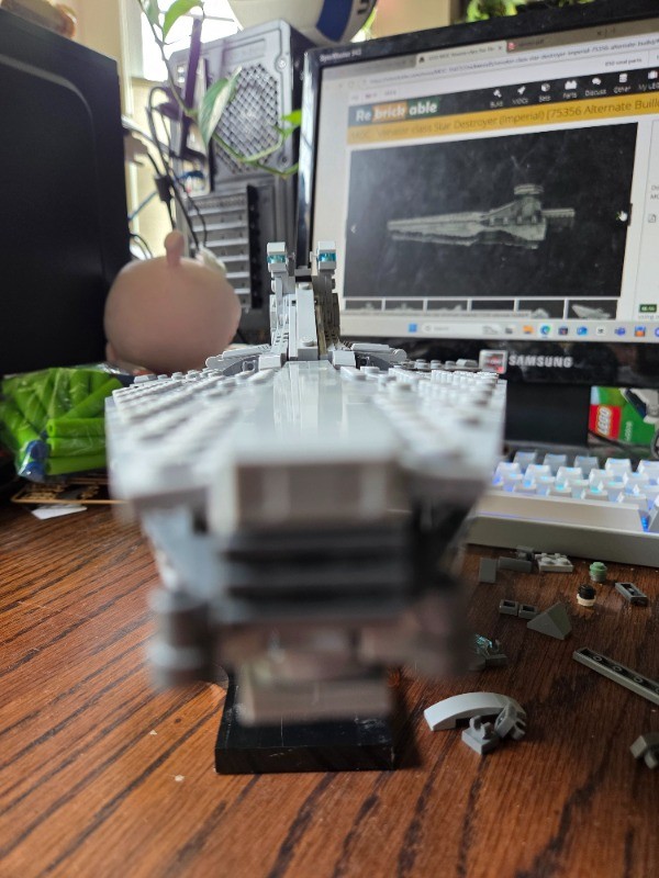 LEGO MOC Venator-class Star Destroyer (Imperial) [75356 Alternate Builld] by nickwood5 ...
