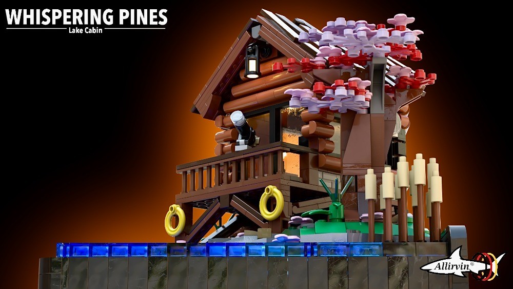 LEGO MOC Whispering Pines | Lake Cabin House by AllirvinExperts ...