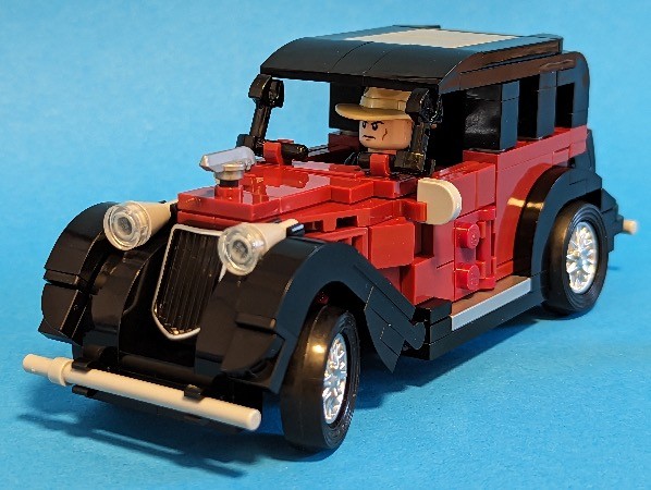 LEGO MOC 30s Ford V8 by williweb | Rebrickable - Build with LEGO