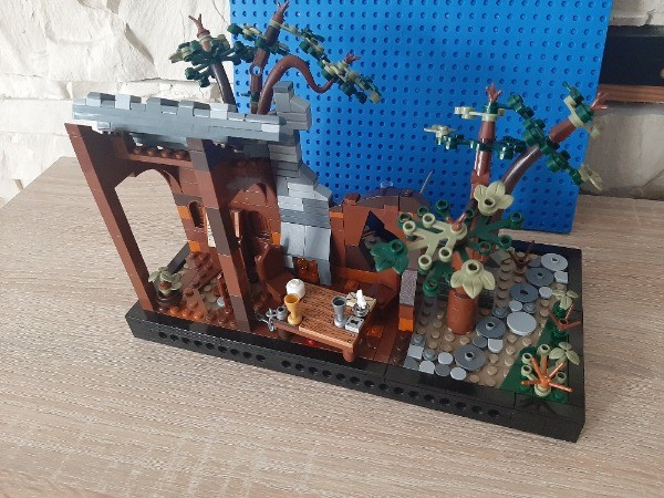 LEGO MOC D&D vampire diorama by Polokot | Rebrickable - Build with LEGO