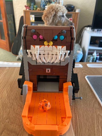 LEGO MOC DnD Dice Tower - Mimic by tomtoms_design | Rebrickable - Build ...