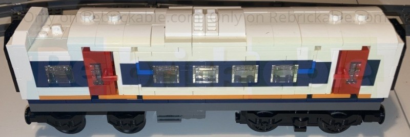 LEGO MOC-139074 Class 444 Desiro 5-Carriage EMU Train in South West ...
