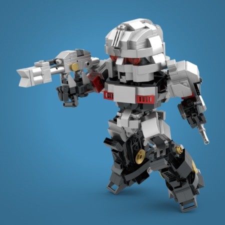 LEGO MOC-201246 MEGATRON-TF one by choi_dambaek | Rebrickable - Build ...