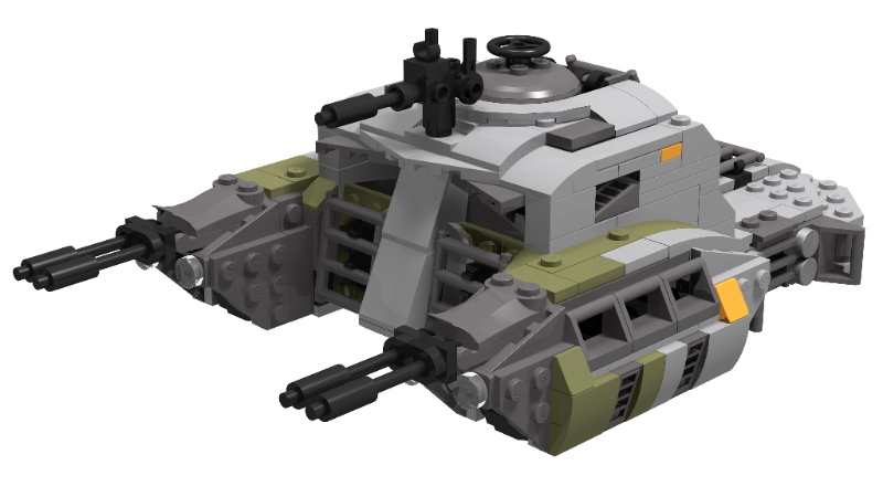 LEGO MOC TX-175 Scimitar-class Ground Assault Tank by hautti5 ...