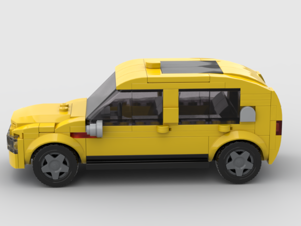 LEGO MOC Yellow car by ZPC | Rebrickable - Build with LEGO