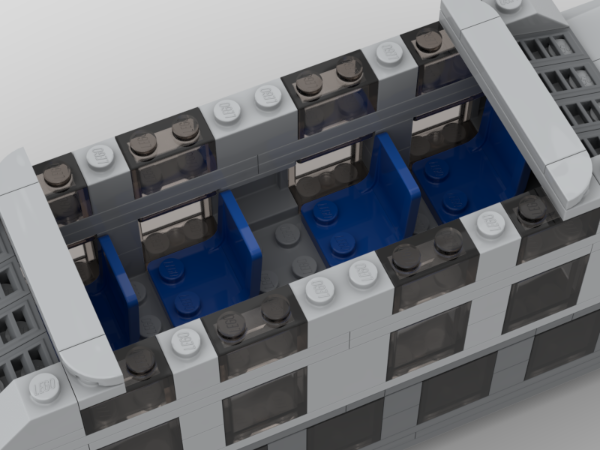 LEGO MOC Double-Decker coach by Aspirin_1 | Rebrickable - Build with LEGO