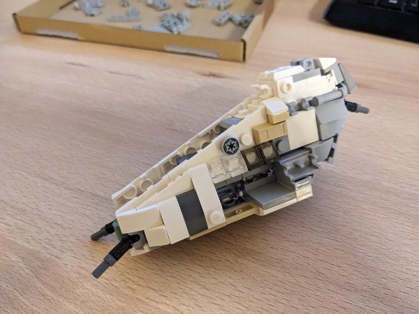 LEGO MOC Micro Size LAAT/i Republic Gunship : Episode II by jellco ...