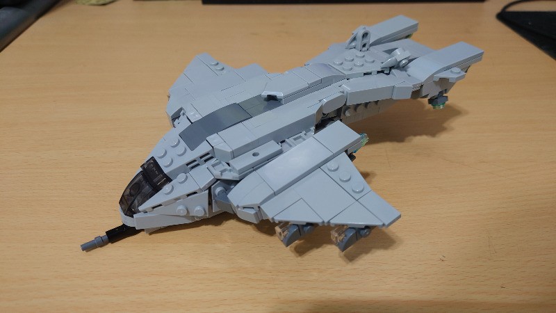 LEGO MOC D77-TC Pelican Dropship by kuzi127 | Rebrickable - Build with LEGO