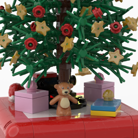 LEGO MOC Christmas Tree by Hinssmeister | Rebrickable - Build with LEGO