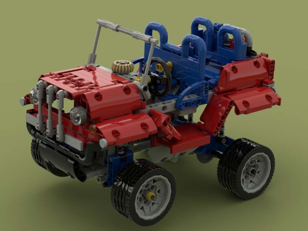 LEGO MOC-232958 42111 Jeep Willys (8865 tribute) by stephane85 ...