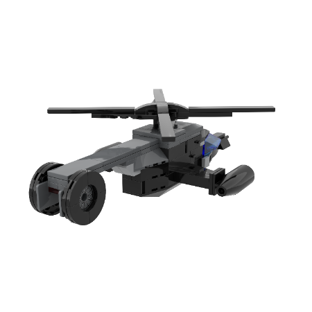 LEGO MOC Enforcer's Helicopter by DrizzleLEGO | Rebrickable - Build ...