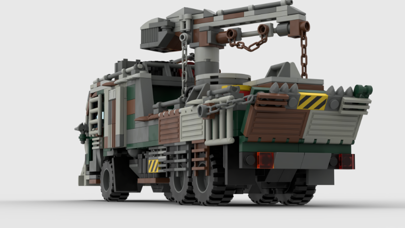 LEGO MOC Apocalyptic apocalypse-style transporter by 蓝呱呱呱呱 ...