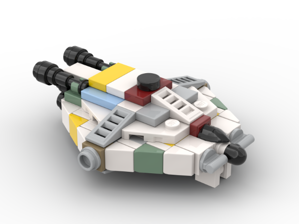 LEGO MOC Micro Scale Ghost (1 stud = 4.2m) by cosimox | Rebrickable ...