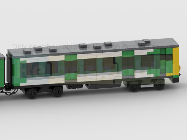 LEGO MOC-147119 4-Wide Class 313 3 Carriage EMU Train In Southern ...