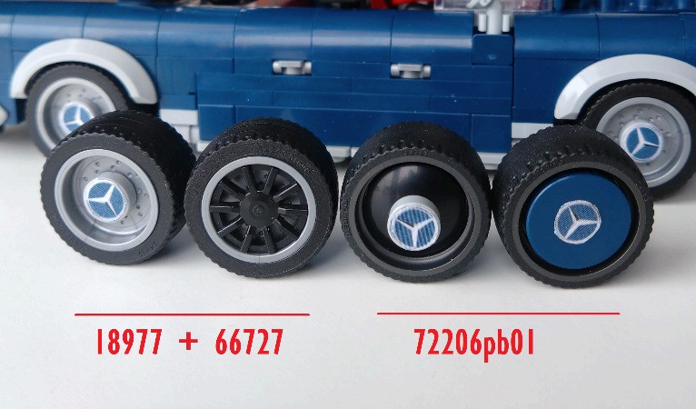 LEGO MOC Mercedes-Benz W112 300SE long by kjuraszek | Rebrickable ...