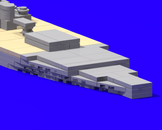 LEGO MOC-177492 1:560 scale japanese battleship Yamato(1945) by ...