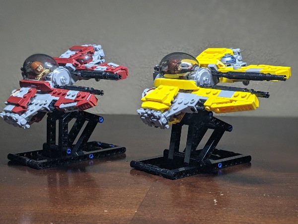 LEGO MOC ETA-2 Actis-Class Interceptors - Minifigure Scale - Anakin ...