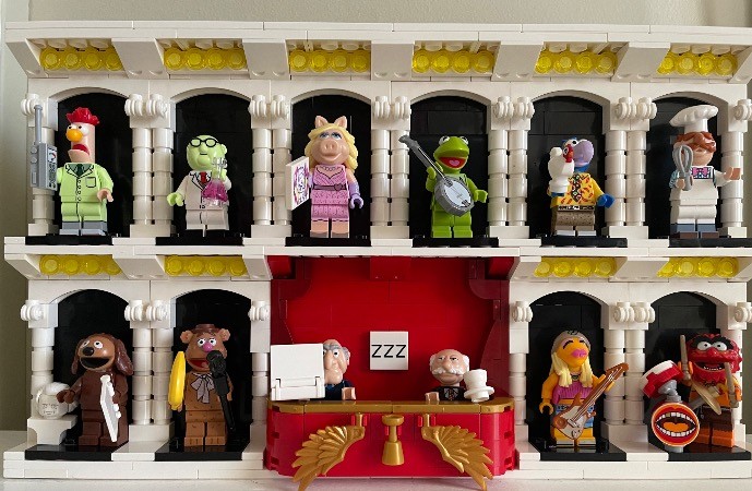 LEGO MOC Muppets Minifigure display stand by jeremy_is_cool ...