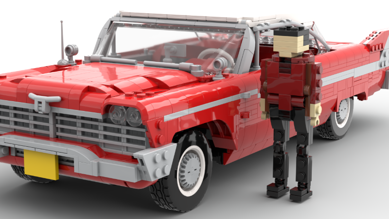 LEGO MOC Arnie Cunningham Brickbuilt Figure by pluTOMium | Rebrickable ...