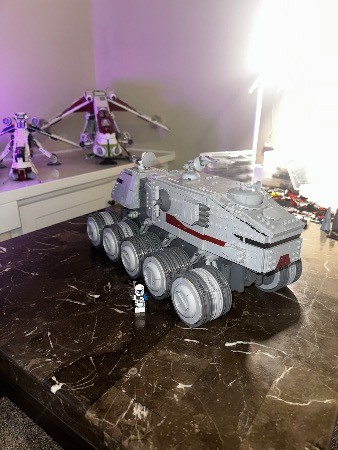 LEGO MOC HAVw A6 juggernaut tank V3 by thelegowolfpack | Rebrickable ...