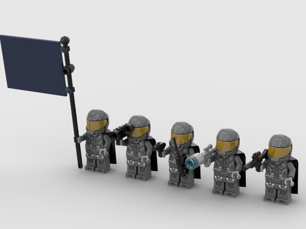 LEGO MOC Helldivers 2 "Pelican" Shuttle by Al3xW40 | Rebrickable ...