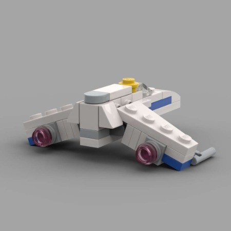 LEGO MOC-158868 Micro E wing by 42legorainbows | Rebrickable - Build ...