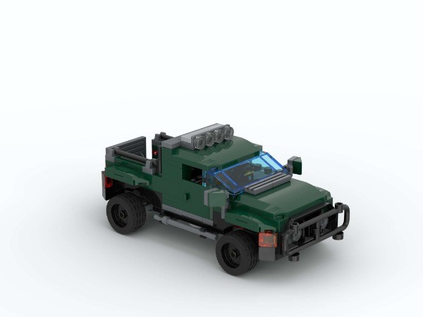 LEGO MOC Forest Pick-up ranger model by The_Forester | Rebrickable ...