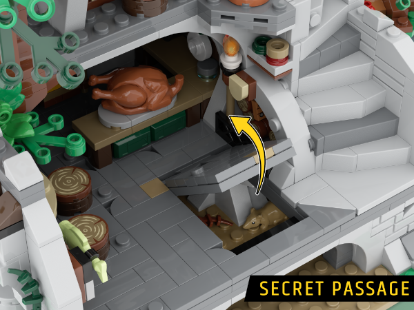 LEGO MOC THE SECRET INN by __BRICKUP__ | Rebrickable - Build with LEGO