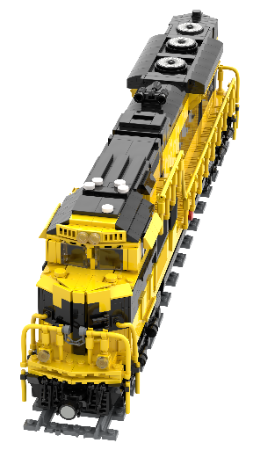LEGO MOC MD SD70Ace VIRGINIAN (NS Heritage unit) by Barduck ...