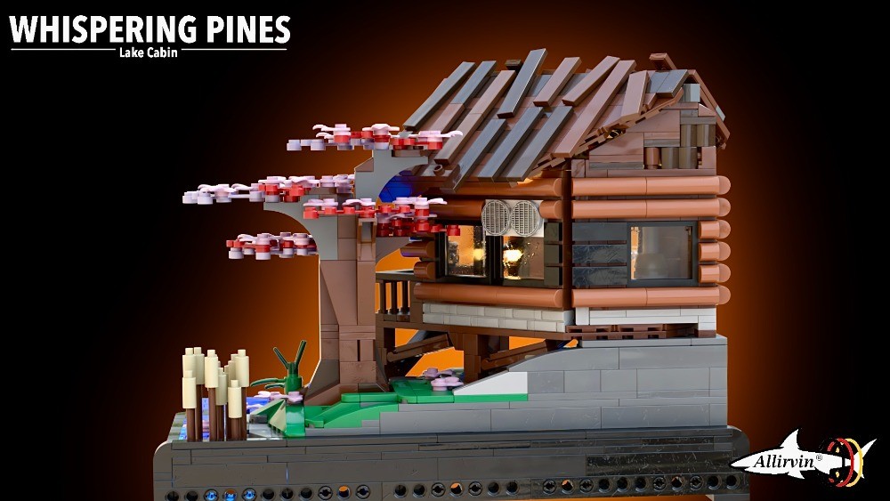 LEGO MOC-223074 Whispering Pines | Lake Cabin House by AllirvinExperts ...