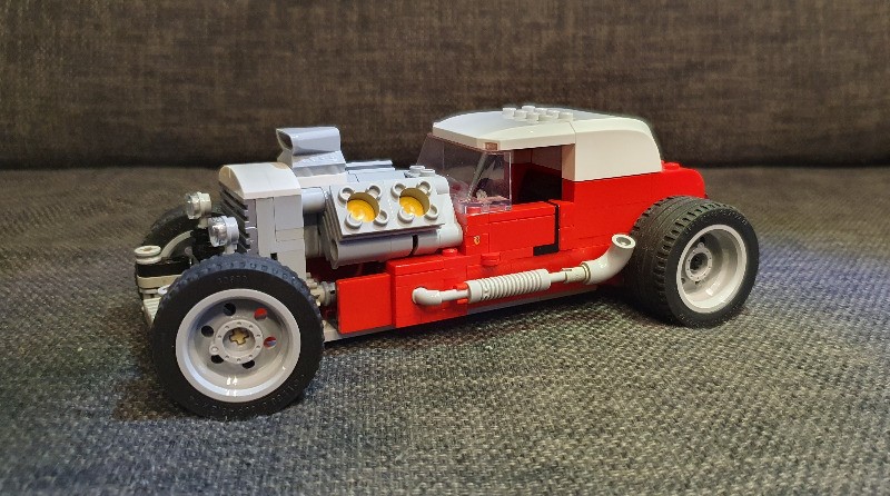 LEGO MOC-130617 American Hot Rod by gzula | Rebrickable - Build with LEGO