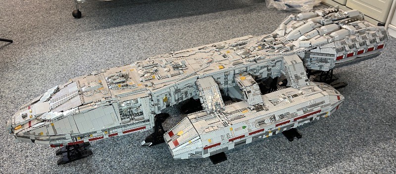 LEGO MOC Battlestar Galactica by KK_MOCS | Rebrickable - Build with LEGO