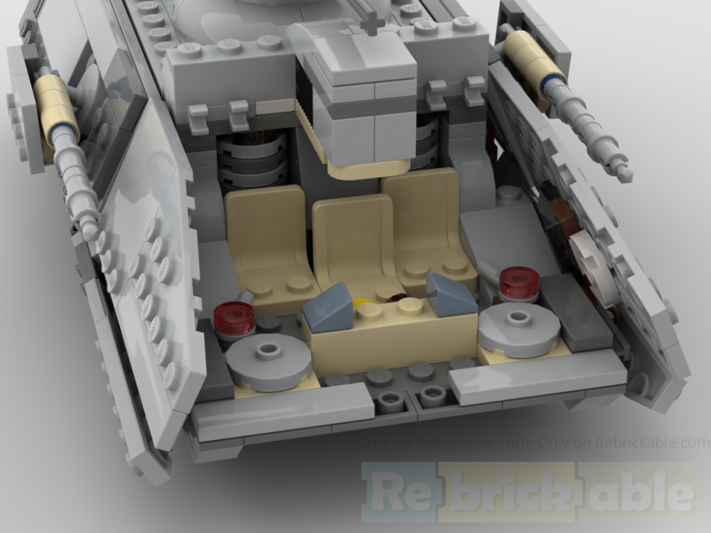 LEGO MOC-242460 UT-AT Unstable Terrain Artillery Transport - 75413 ...