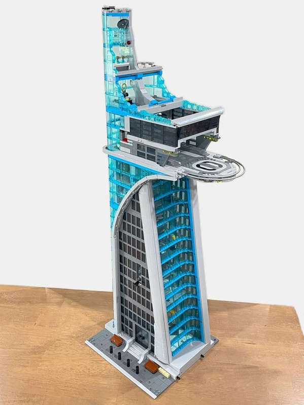 Review: 76269-1 - Avengers Tower | Rebrickable - Build with LEGO
